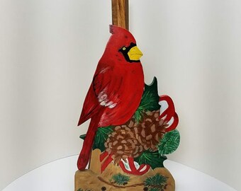 Cardinal Paper Towel Holder - Etsy