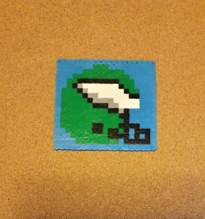 NFL 8-bit Helmet Perler Coaster - Etsy