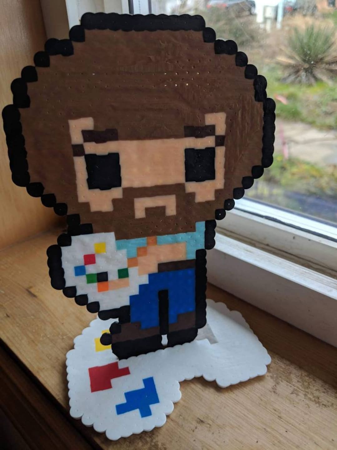 Bob Ross Perler Bead Stand-up - Etsy
