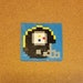 NFL 8-bit Helmet Perler Coaster - Etsy