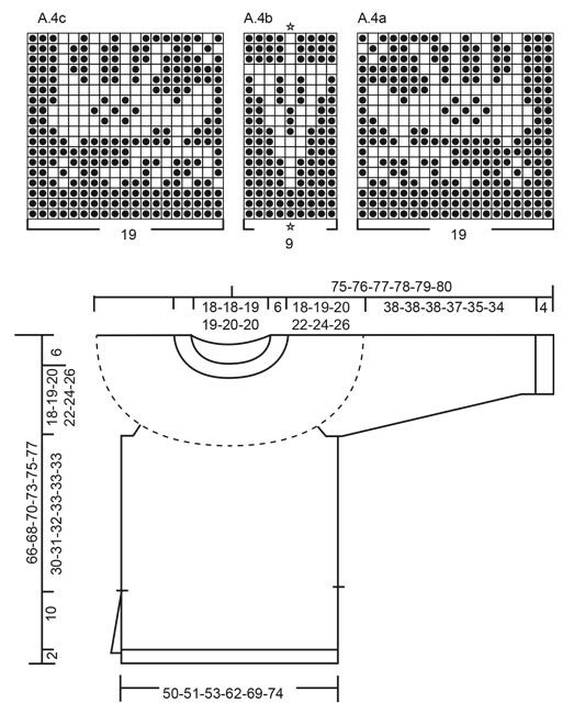Fair Isle Sweater With Round Yoke and Nordic Pattern in DROPS Karisma ...