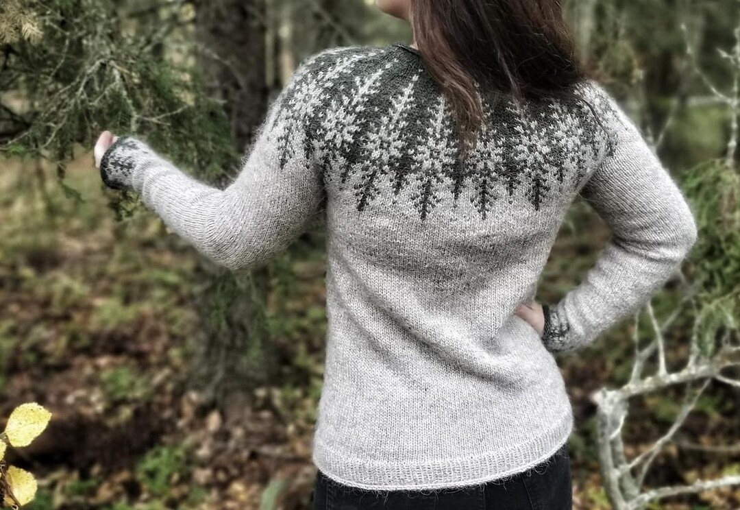 Lopapeysa Icelandic Sweater Made of Pure Icelandic Lopi Yarn - Etsy