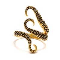 Octopus Ring - Etsy