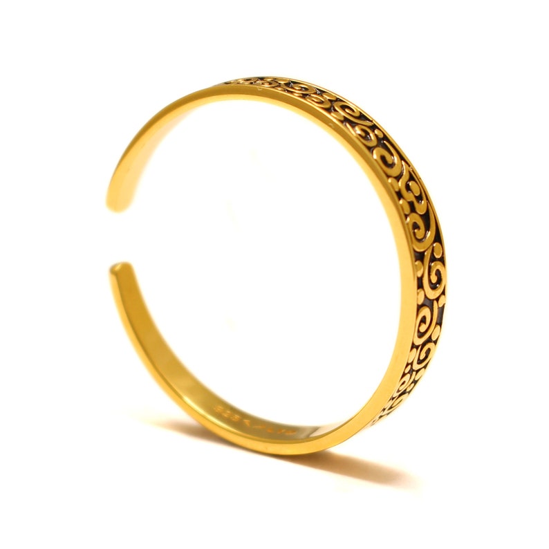 Bass key toe ring toe ring for big toe 925 sterling silver | Etsy