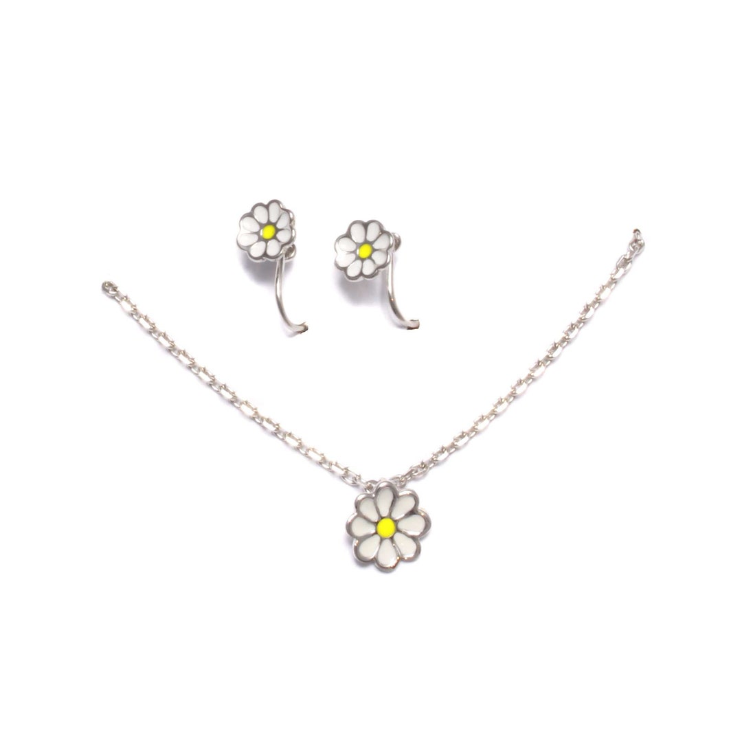 Daisy Children Jewelry Set - Etsy