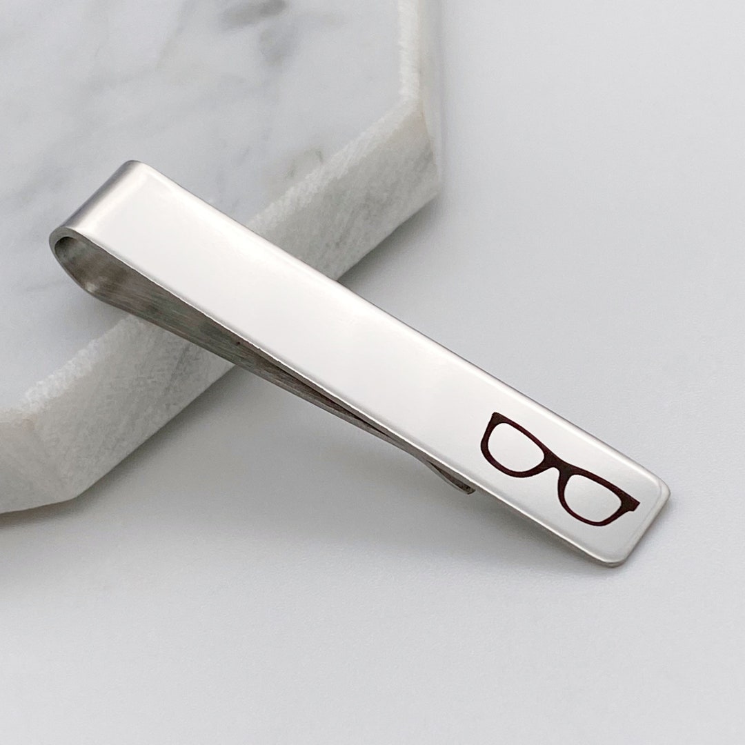 Optometrist Gift, Eye Doctor, Eye Glasses, Tie Bar Clip, - Etsy