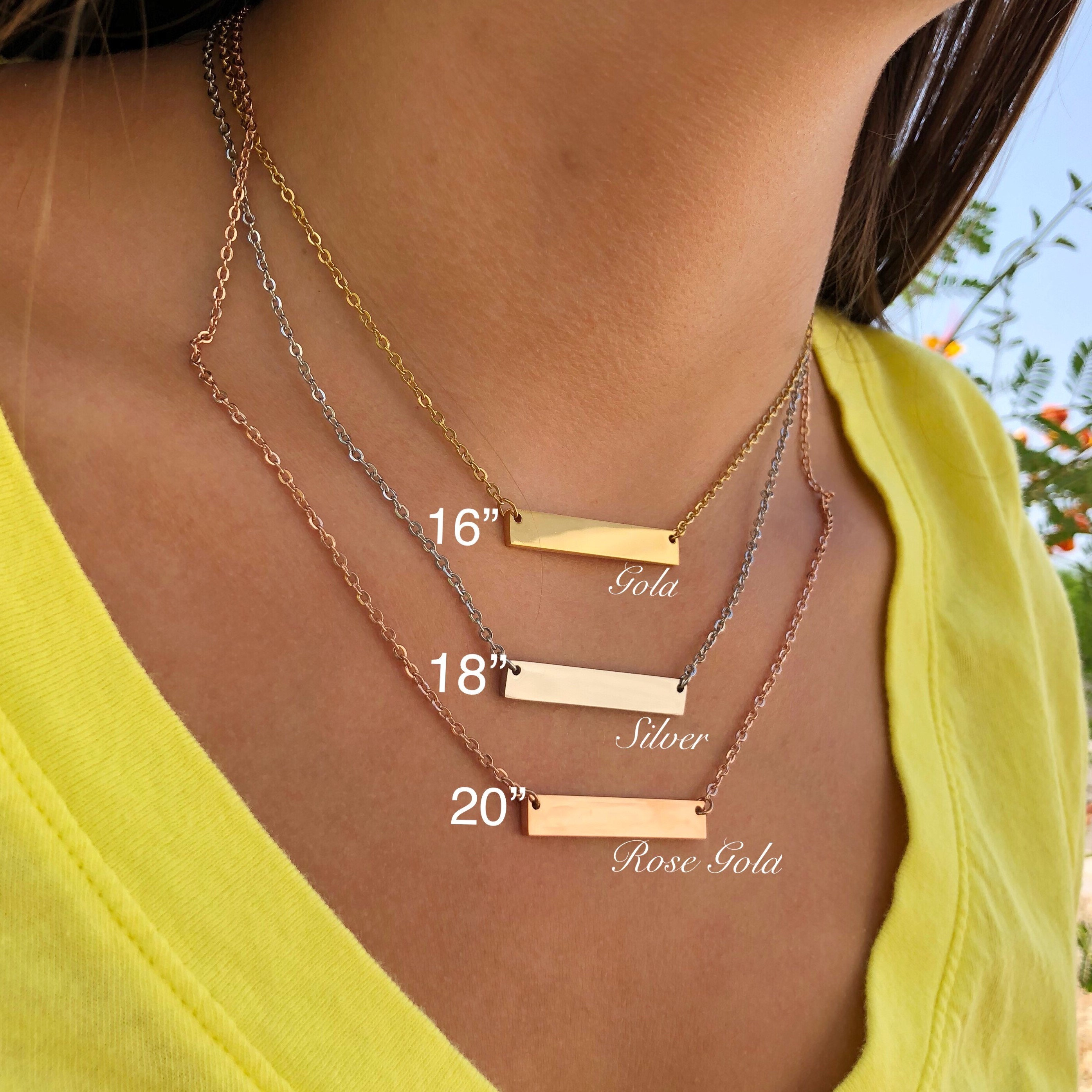 Morse Code Unstoppable Bar Necklace Gift for Her | Etsy