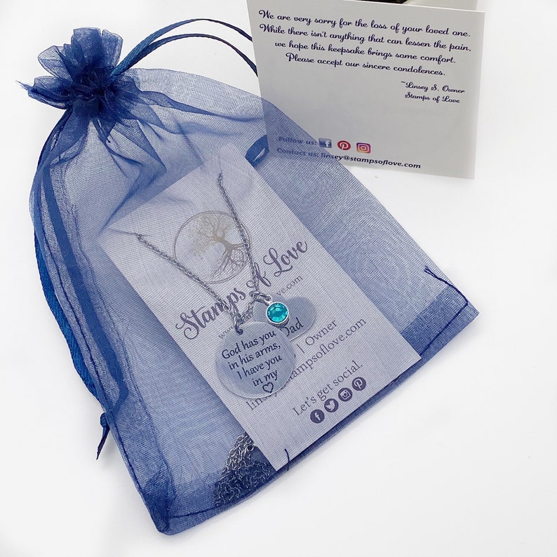 Engraved in Loving Memory Heart Memorial Necklace, Personalized ...