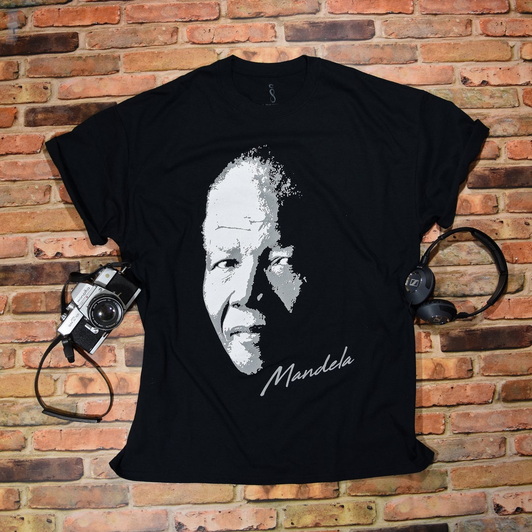 Nelson Mandela Perfil Shirt//black History Gift//gift for Her//gift for ...