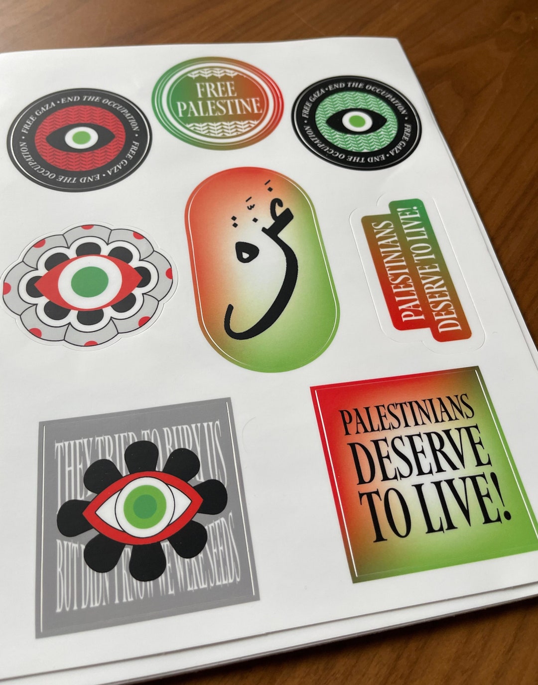 Stickers for Palestine - Etsy