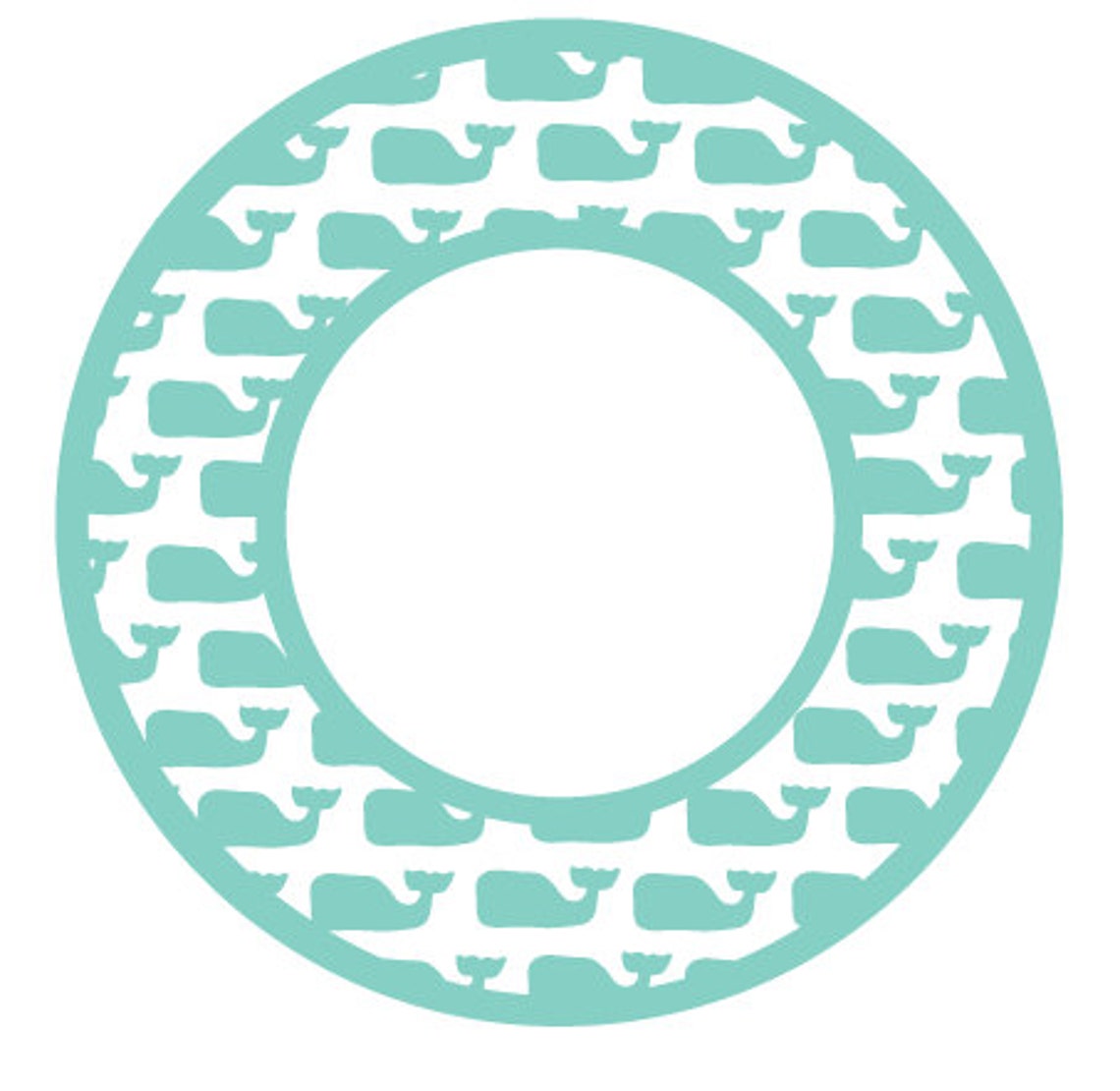 Beach Themed Monogram Frame Collection for Cutting Machines - Etsy