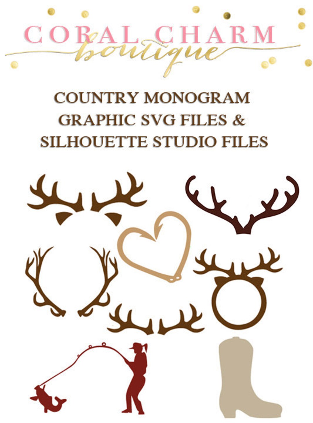 Country Collection Graphic Files for Cutting Machines SVG - Etsy