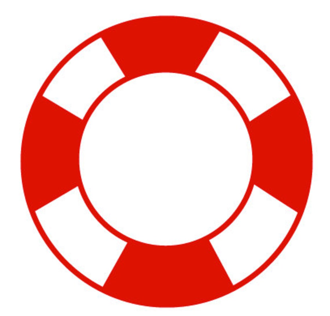 Life Saver File for Cutting Machines SVG and Silhouette - Etsy