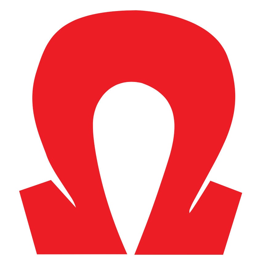Omega Greek Letter File for Cutting Machines | SVG and Silhouette ...