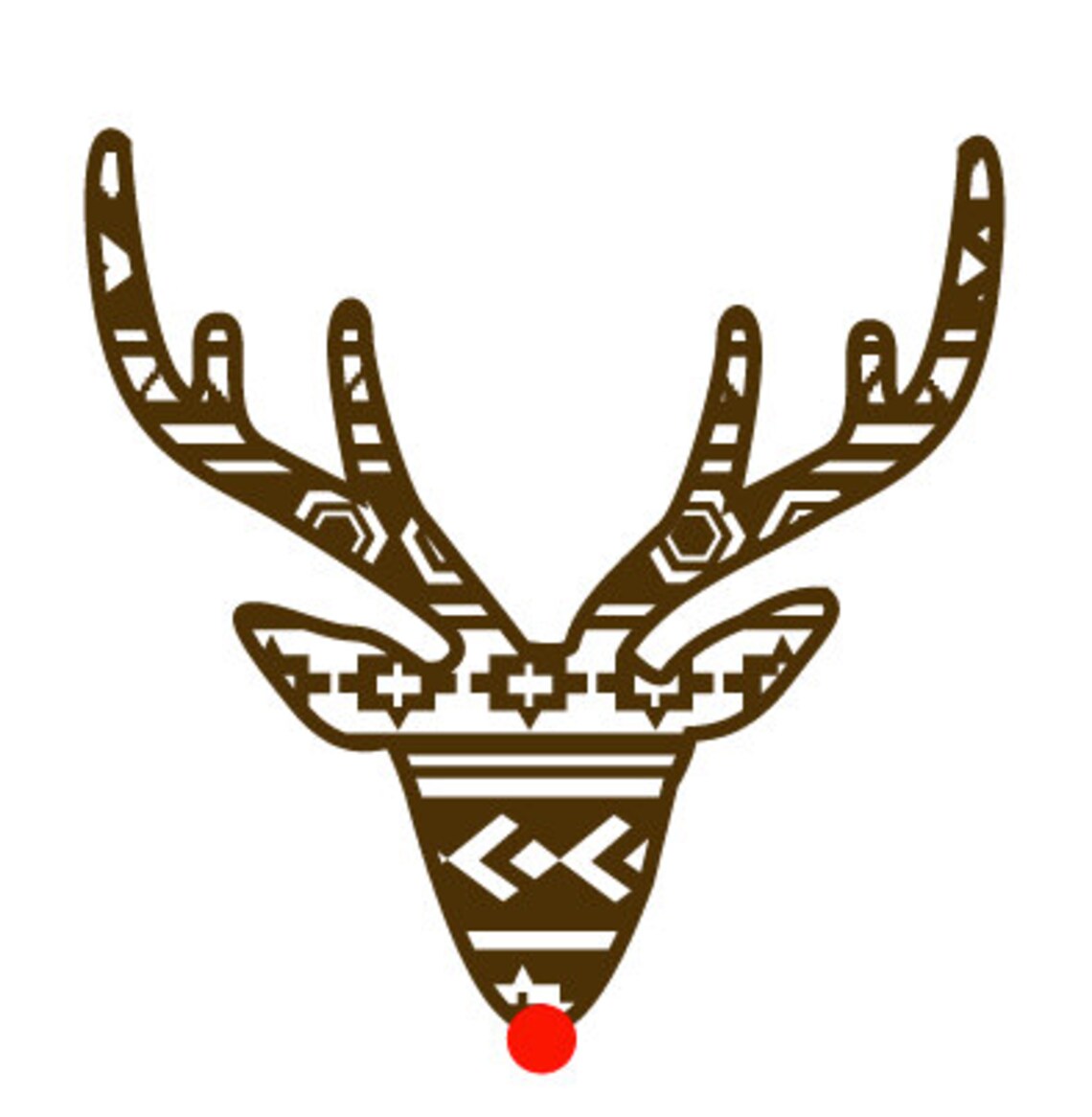 Aztec Christmas Graphic Files for Cutting Machines SVG and - Etsy