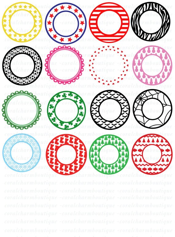 100 Monogram Graphics Ultimate Monogram Graphic Bundle | Etsy