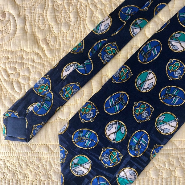 Nautical Necktie - Etsy