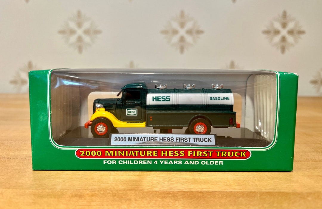 Vintage 2000 Miniature Hess First Truck - Collectible in Original ...