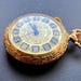 Vintage NASTRIX - Ornate Gold Tone Pocket Watch - Swiss Incabloc ...
