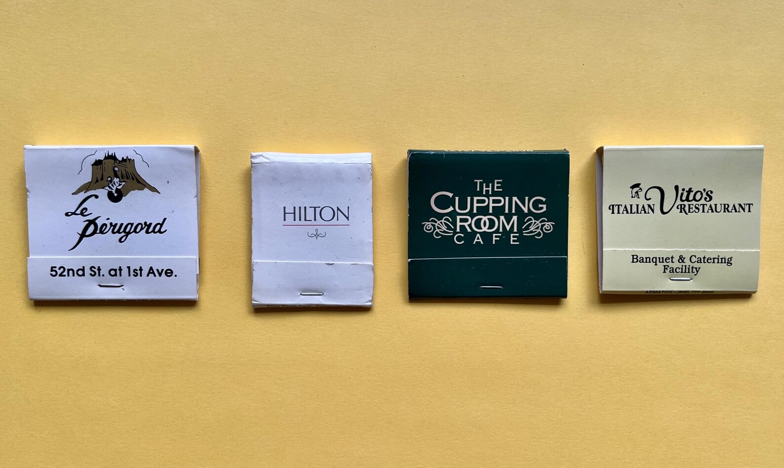 Vintage Matchbook Collection - Set of 12 Assorted Retro Designs - Etsy