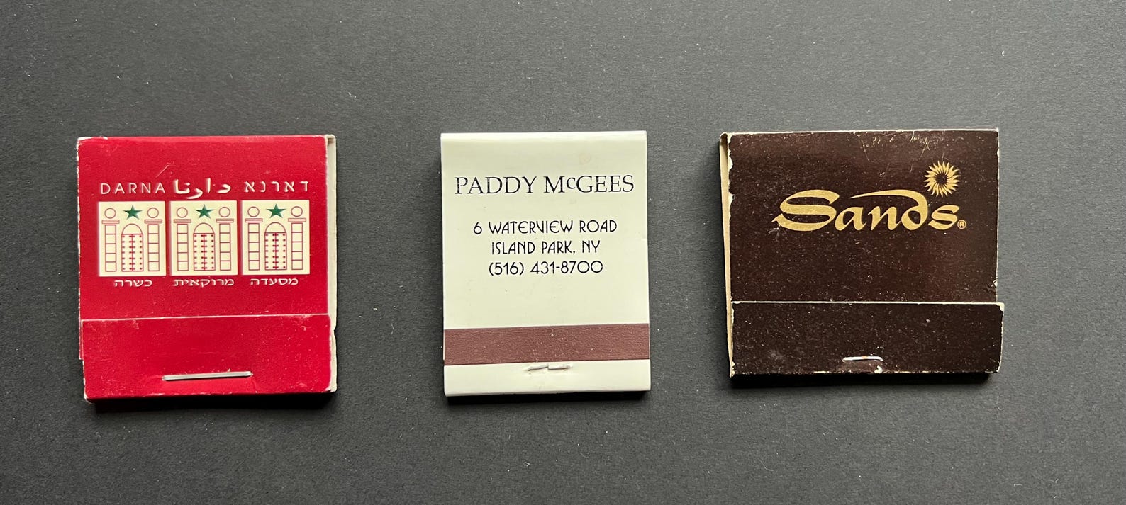Vintage Matchbook Collection Set of 10 Assorted Retro Designs - Etsy