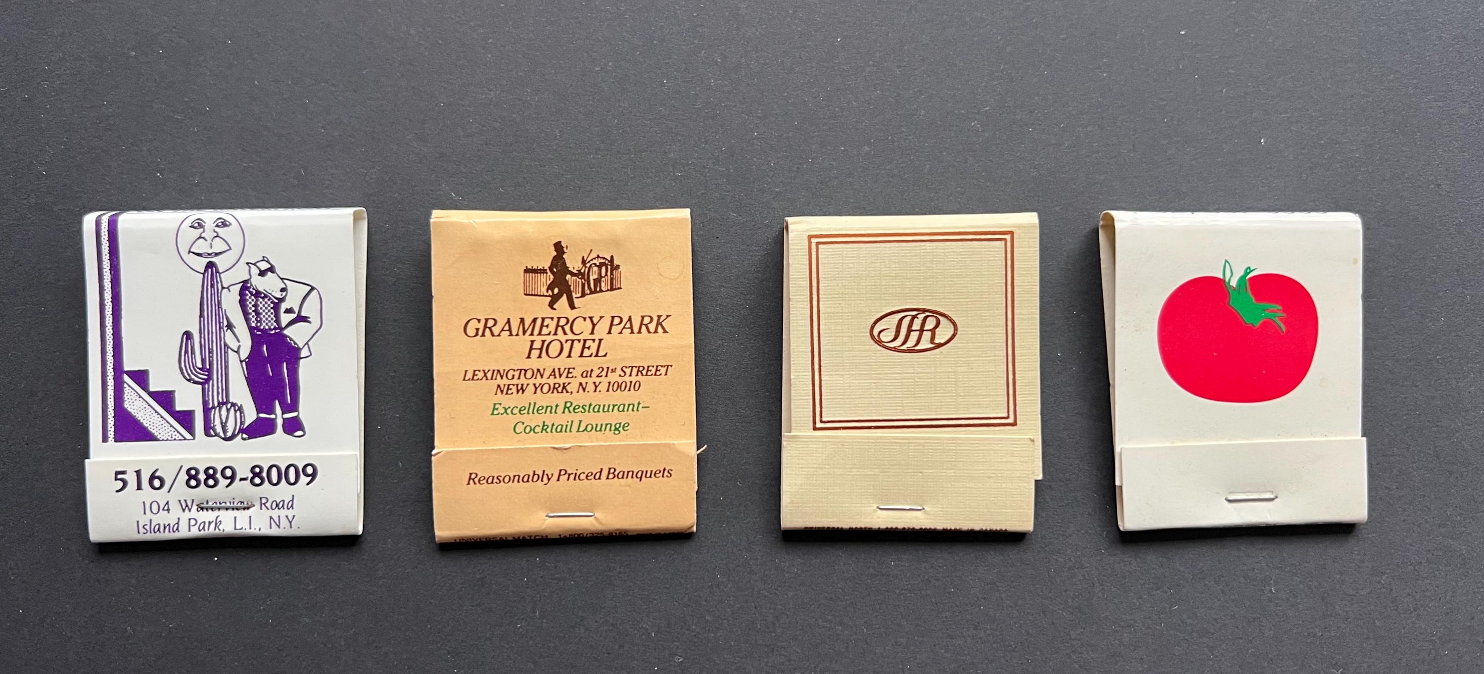 Vintage Matchbook Collection Set of 10 Assorted Retro Designs - Etsy
