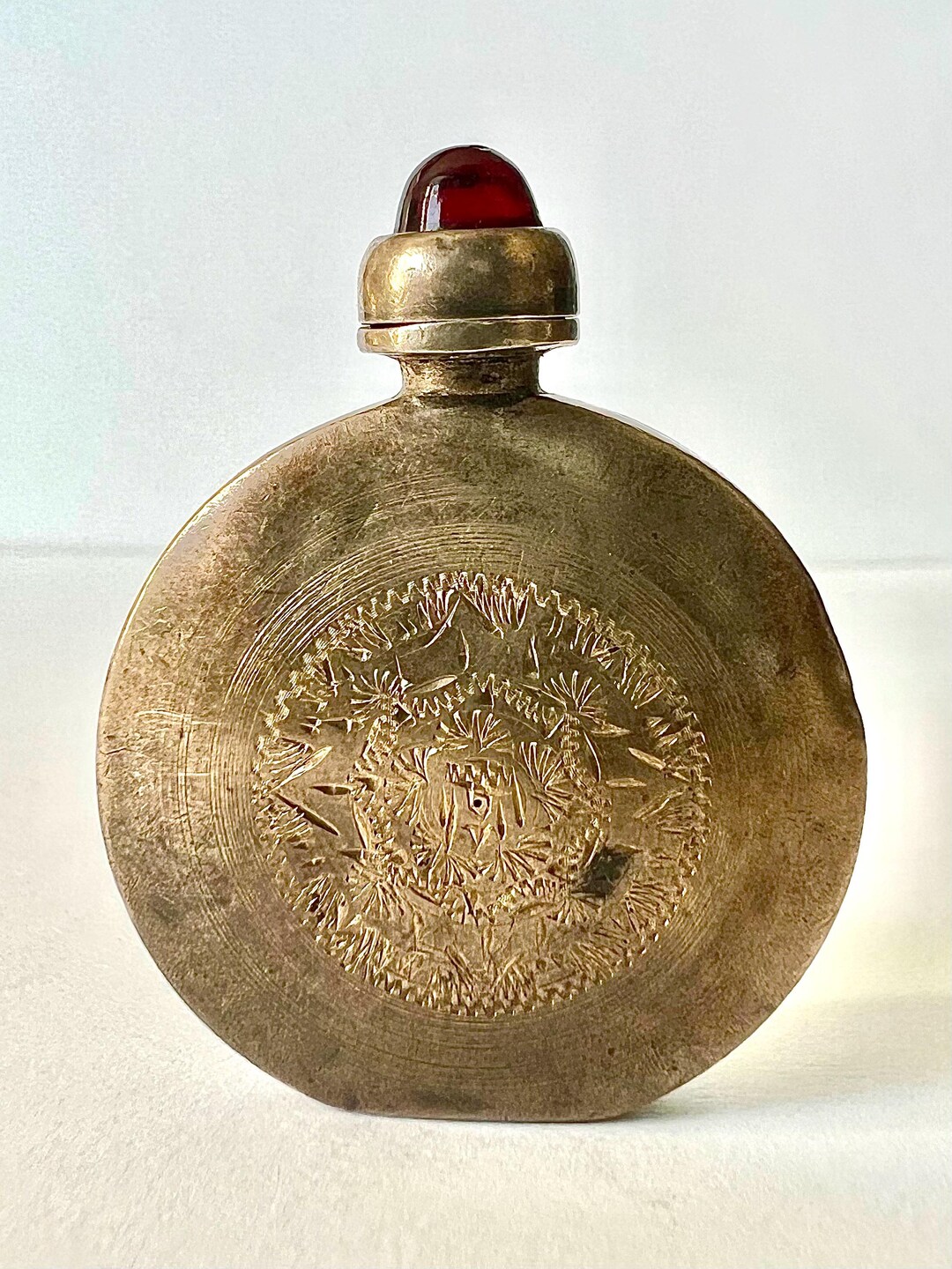 Vintage Mexican Ormex Miniature Perfume Bottle - Handcrafted Sterling ...