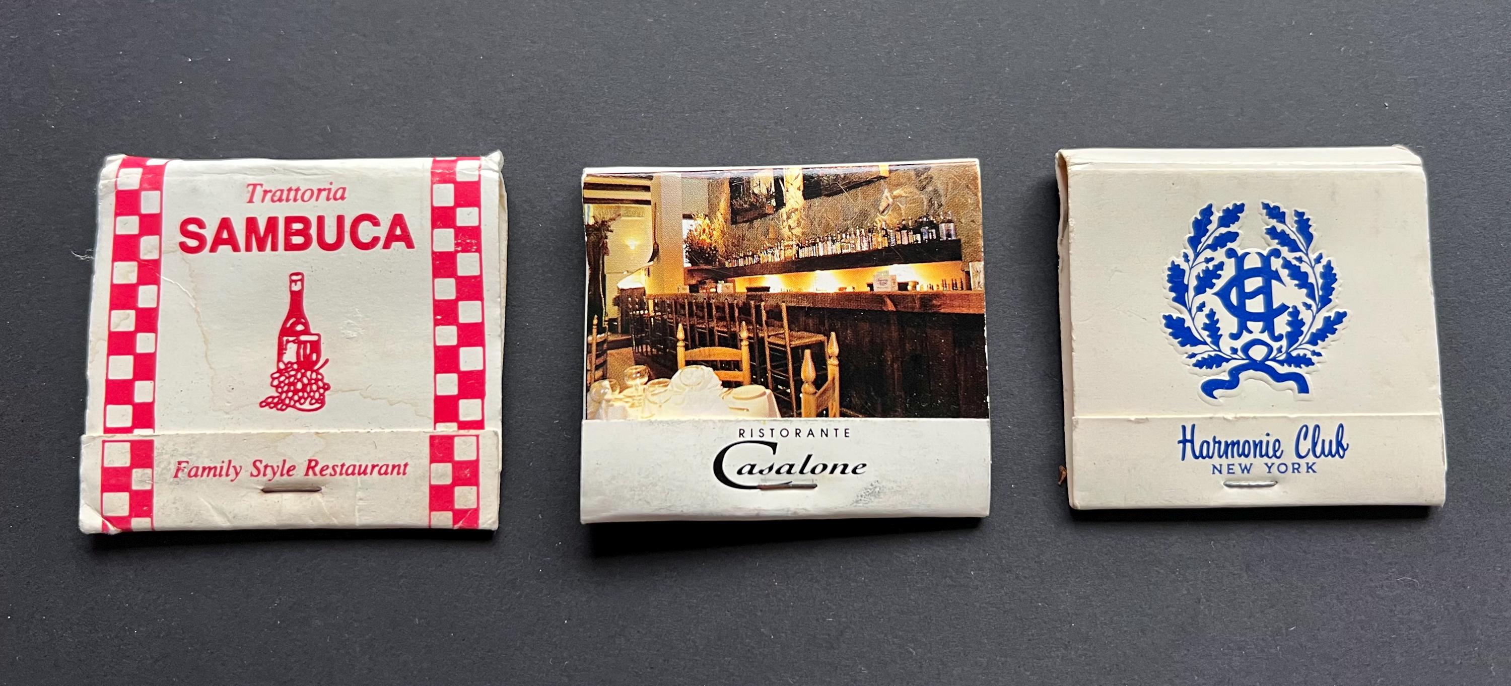 Vintage Matchbook Collection Set of 10 Assorted Retro Designs - Etsy