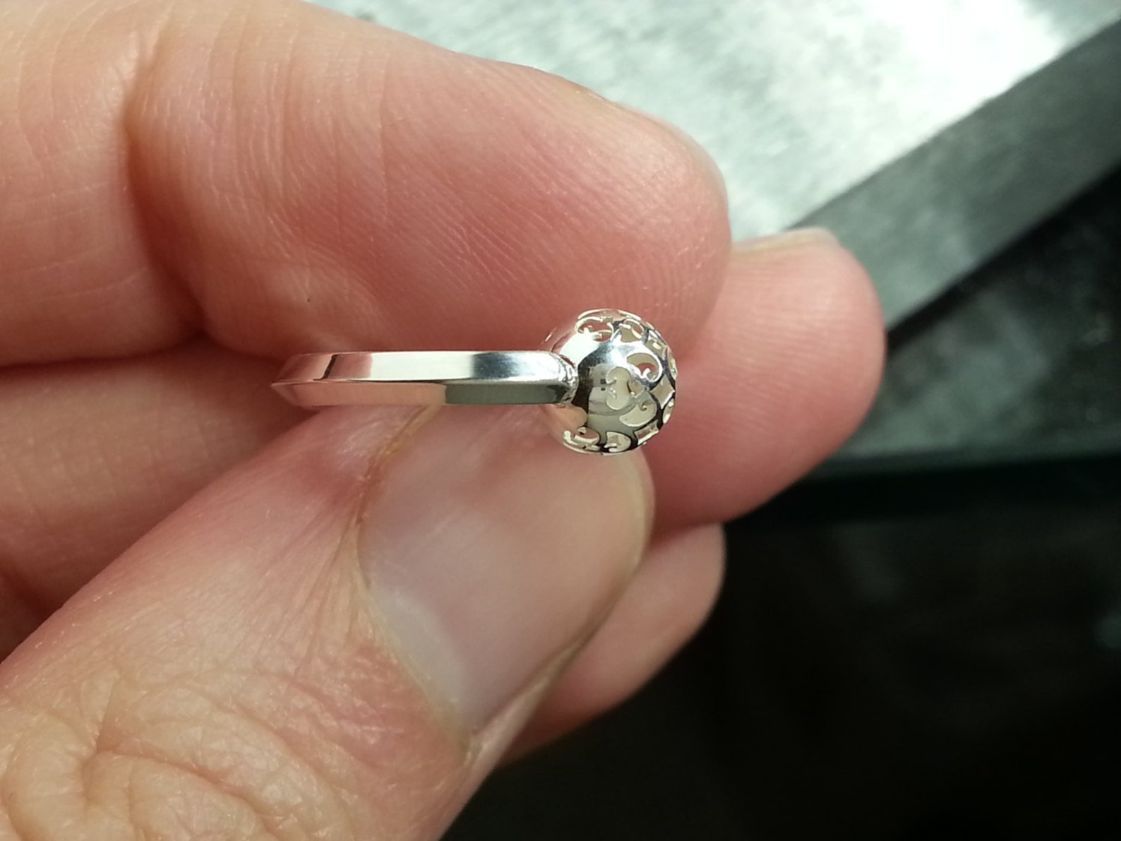 Captive Bead Navel Belly Ring Hoop VARIETY 14 Gauge Sterling Silver W ...