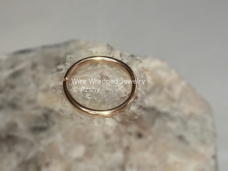 Navel Belly Ring Hoop / Septum Ring VARIETY 16 Gauge 16g 14k | Etsy