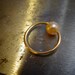 Captive Bead Genuine A-grade Lt. Pink Pearl Navel Belly Ring Hoop ...