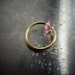 Captive Bead Ring Made With PINK Swarovski Crystal VARIETY 16 Gauge 14k ...