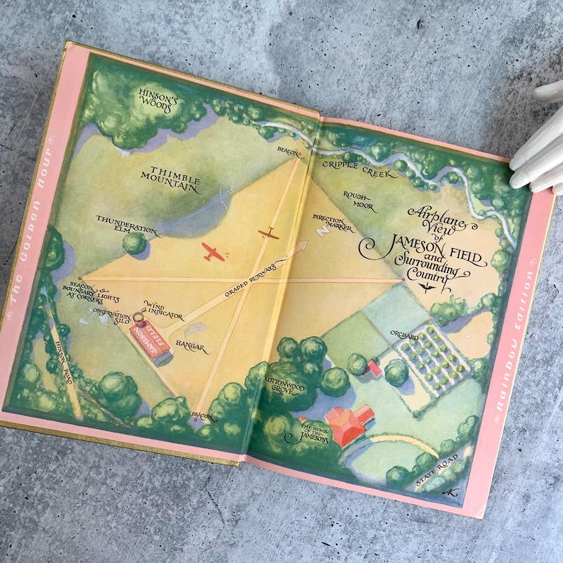 The Red Eagle, A Tale for Young Aviators Vintage Book by Alexander Key ...