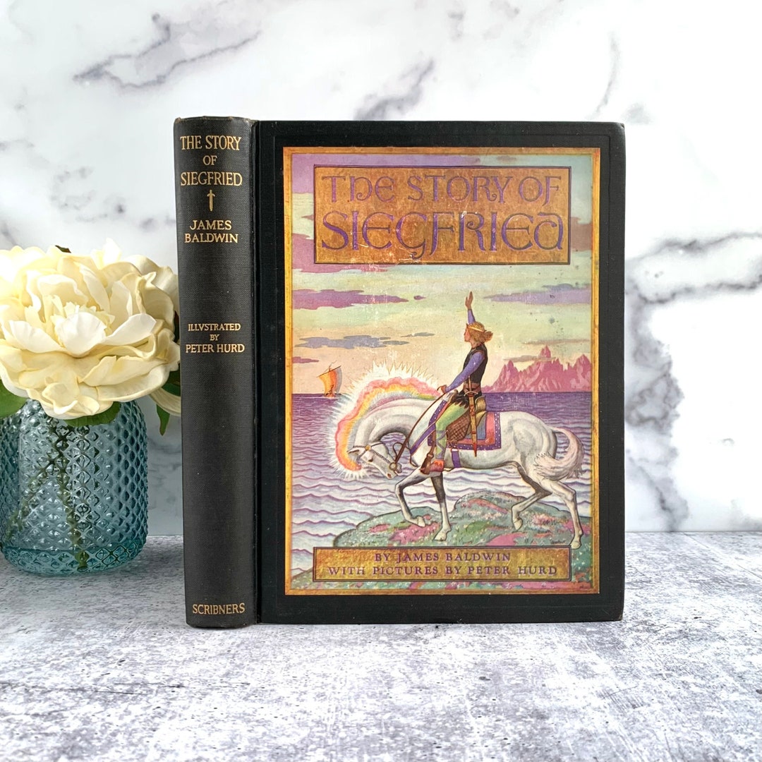 The Story of Siegfried, Old Norse Fairy Tales Book, Vintage Mythology ...