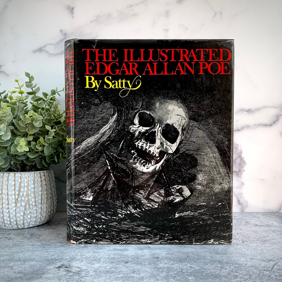 The Illustrated Edgar Allan Poe by Satty, Vintage 1976 First Edition ...