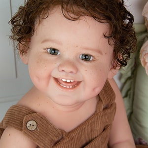 CUSTOM ORDER Reborn Toddler Doll Baby Boy or Girl Dimples by Ping Lau ...