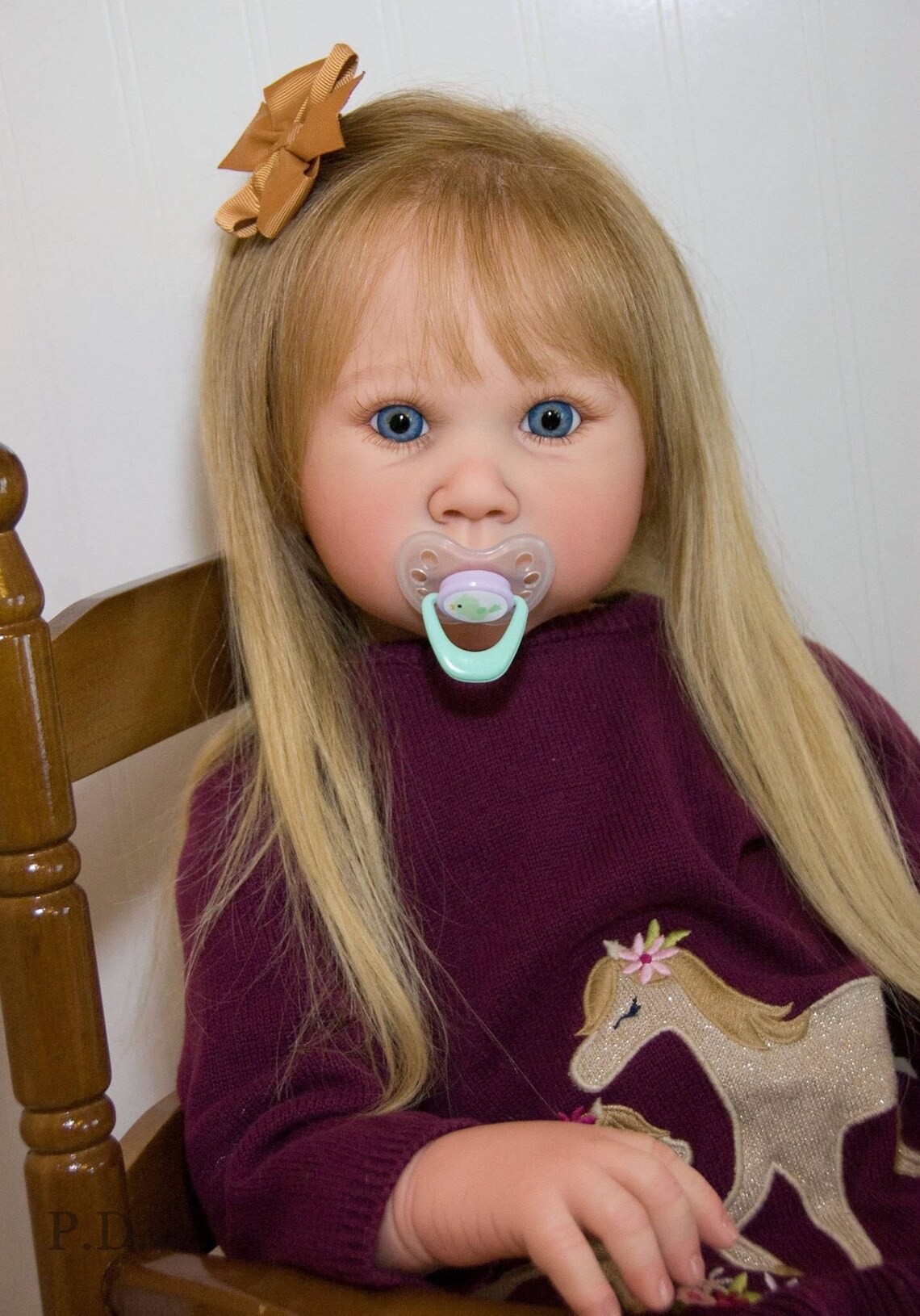 CUSTOM ORDER Reborn Toddler Doll Baby Girl Iris by Adrie - Etsy