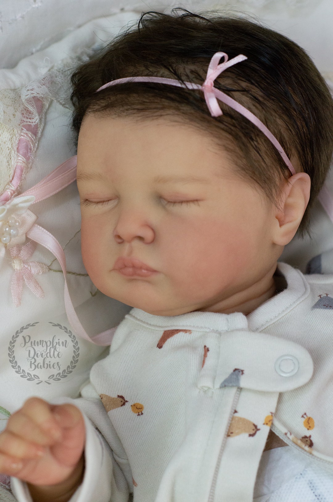 CUSTOM ORDER Reborn Doll Baby Girl or Boy Flora Reborn Vinyl Doll Kit ...