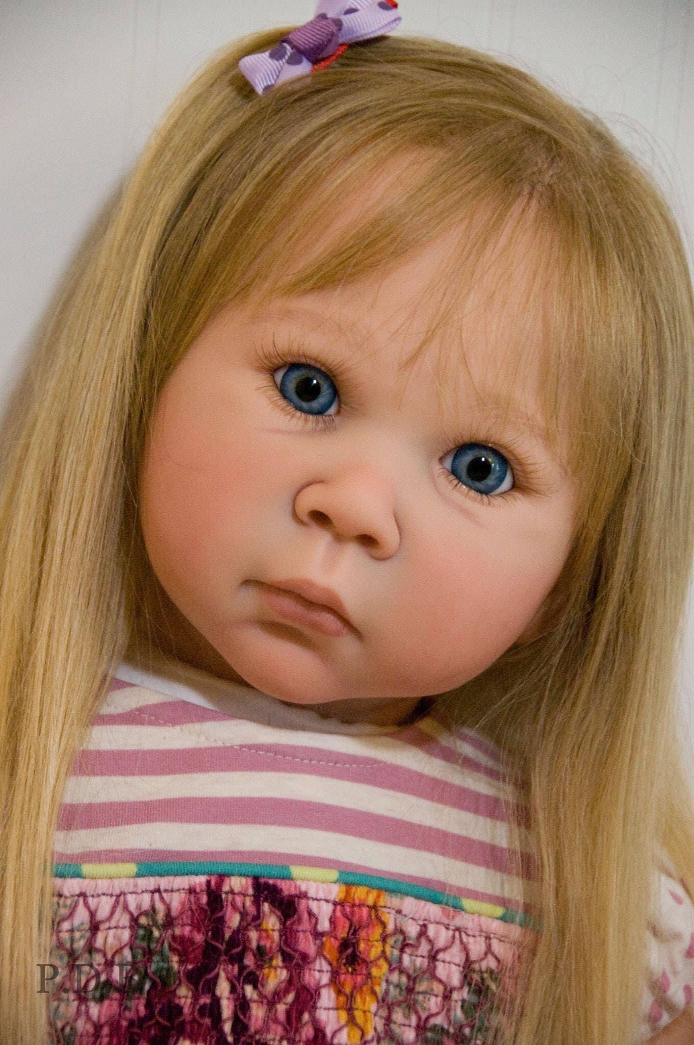 CUSTOM ORDER Reborn Toddler Doll Baby Girl Iris by Adrie | Etsy