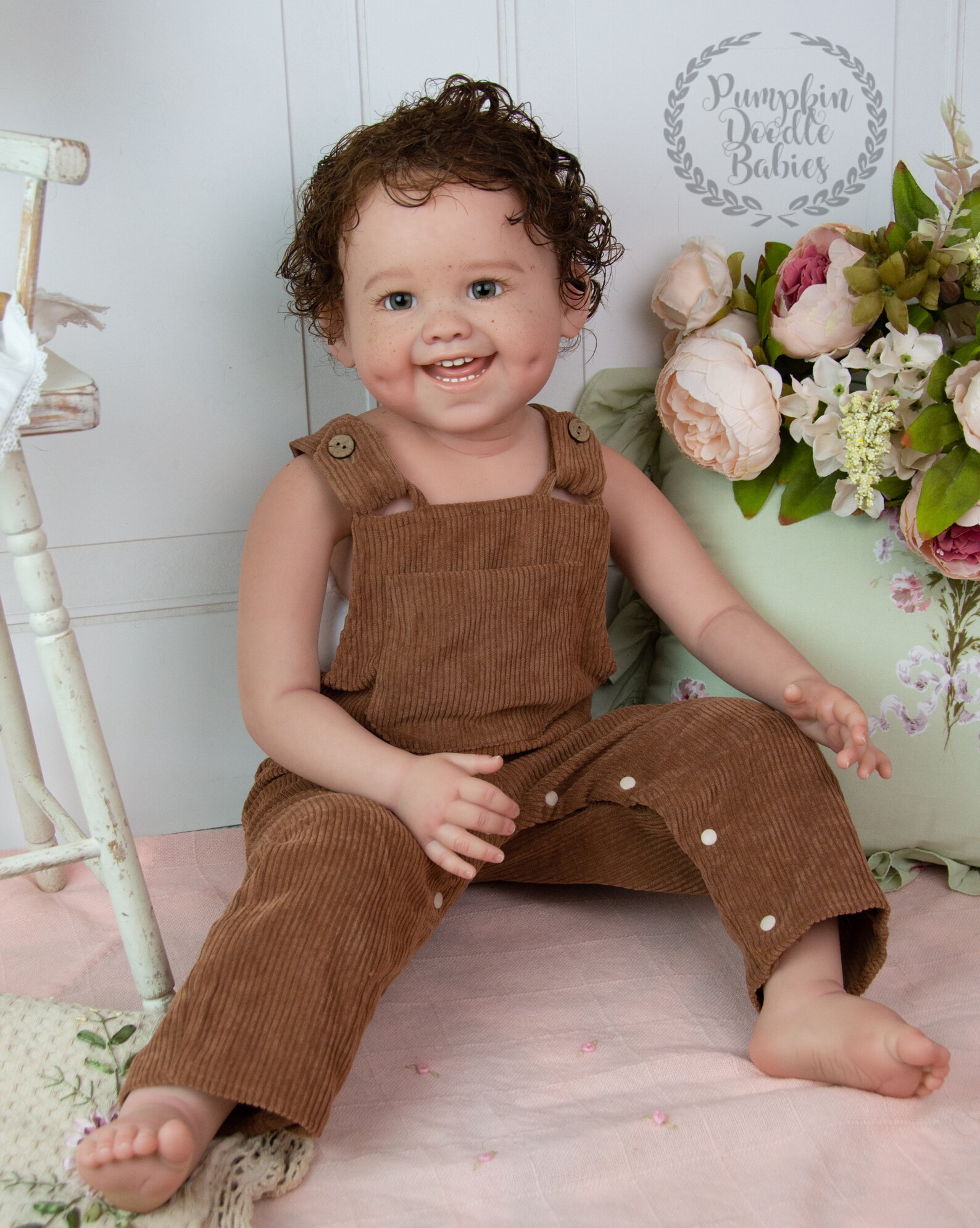 CUSTOM ORDER Reborn Toddler Doll Baby Boy or Girl Dimples by Ping Lau ...