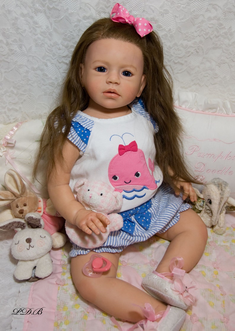 CUSTOM ORDER Reborn Toddler Doll Baby Girl Isabella Isabela by - Etsy ...