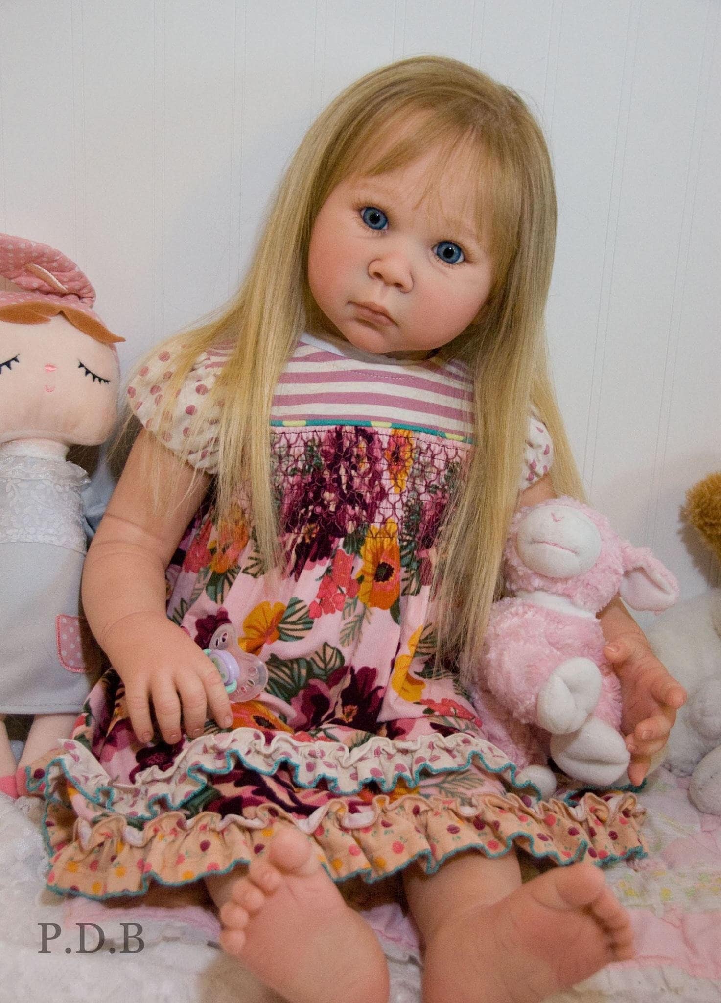 CUSTOM ORDER Reborn Toddler Doll Baby Girl Iris by Adrie | Etsy