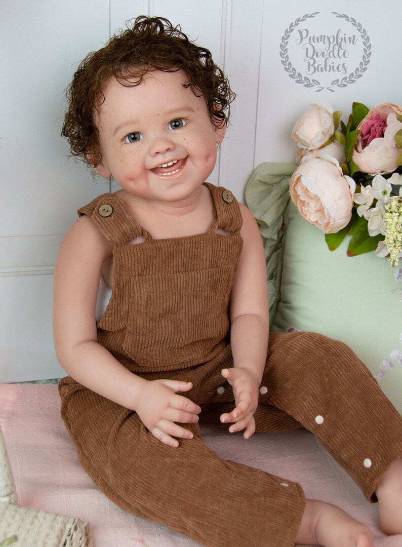 CUSTOM ORDER Reborn Toddler Doll Baby Boy or Girl Dimples by Ping Lau ...