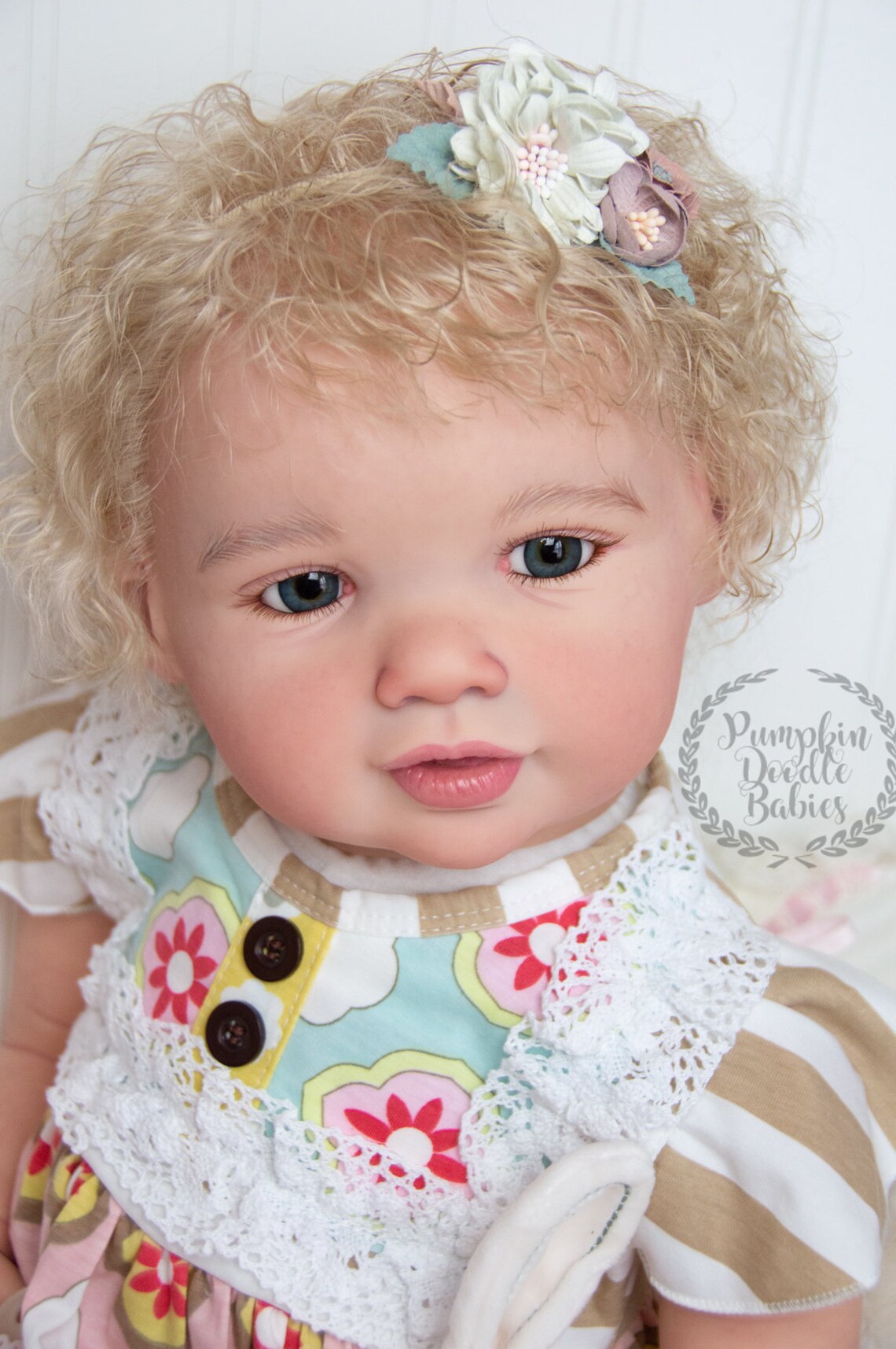 CUSTOM ORDER Reborn Small Toddler Doll Baby Girl Caitlyn by Jannie De ...