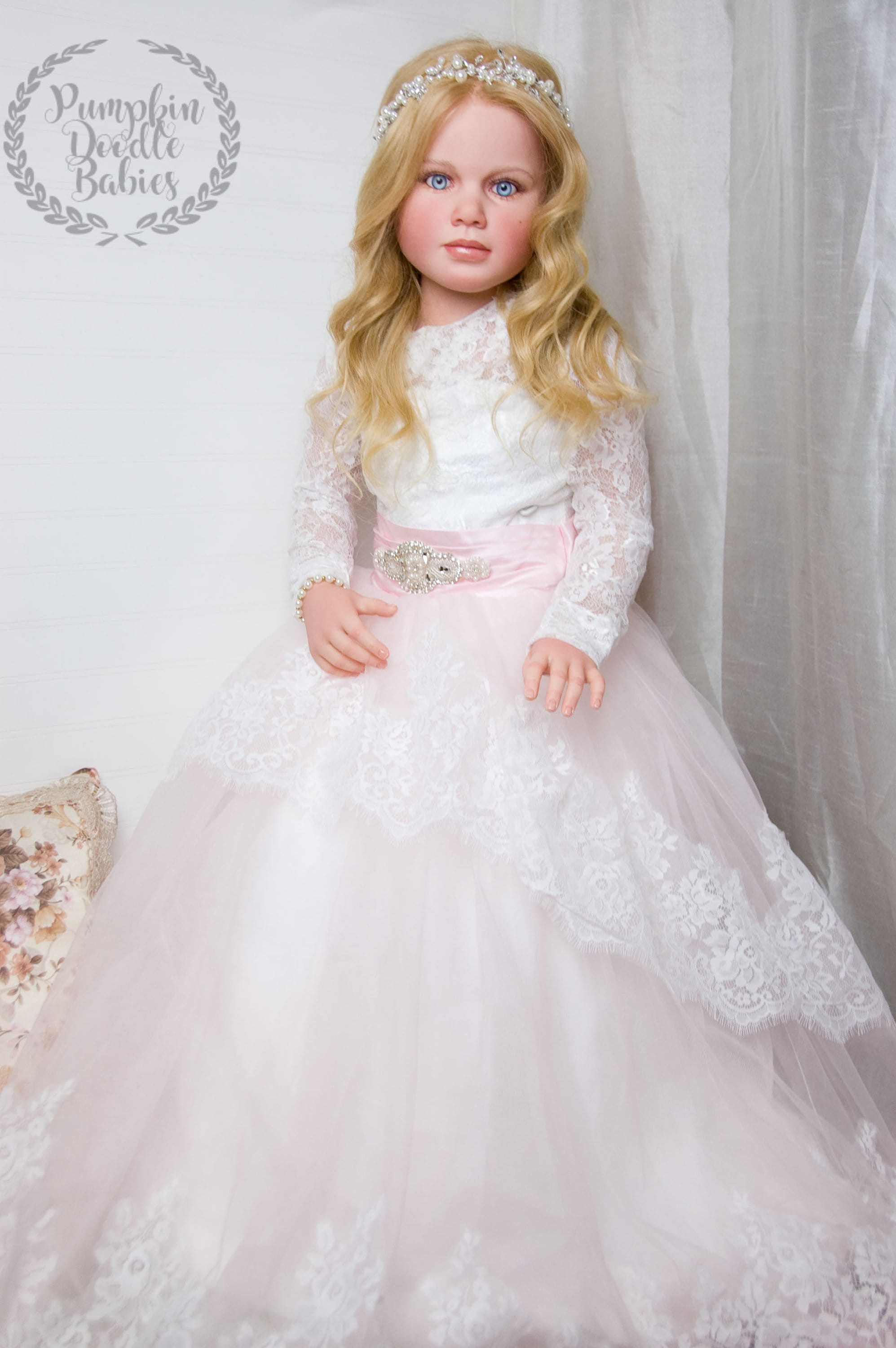 CUSTOM ORDER Reborn Child Size Doll Baby Girl Gabriela by Reva Schick ...