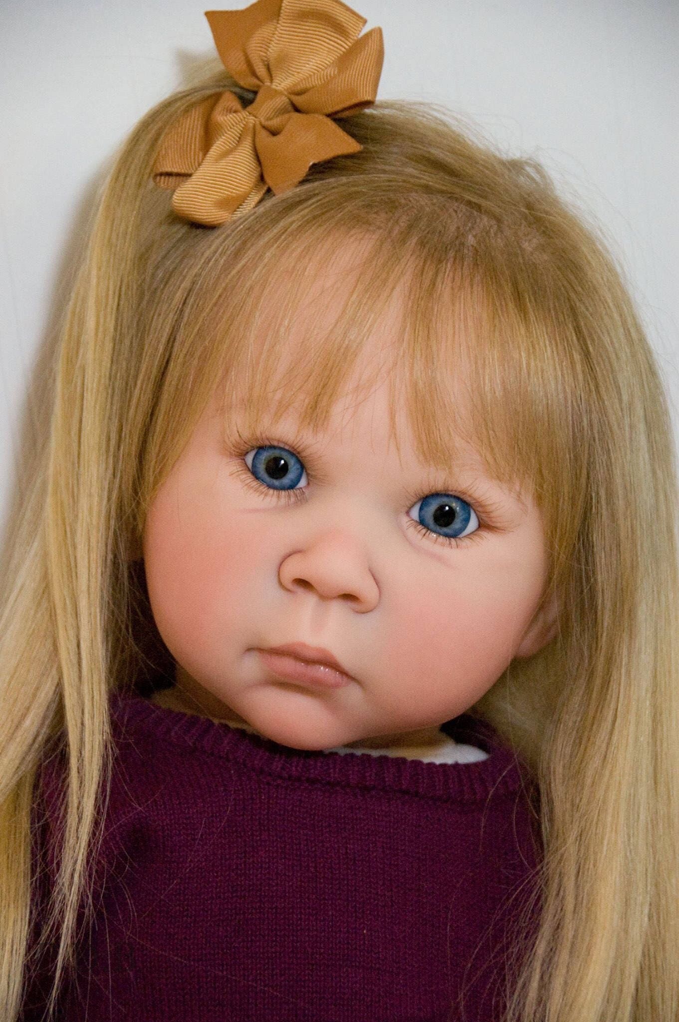 CUSTOM ORDER Reborn Toddler Doll Baby Girl Iris by Adrie | Etsy