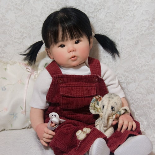 CUSTOM ORDER Reborn Doll Baby Girl or Boy Asian Jiali by Adrie - Etsy