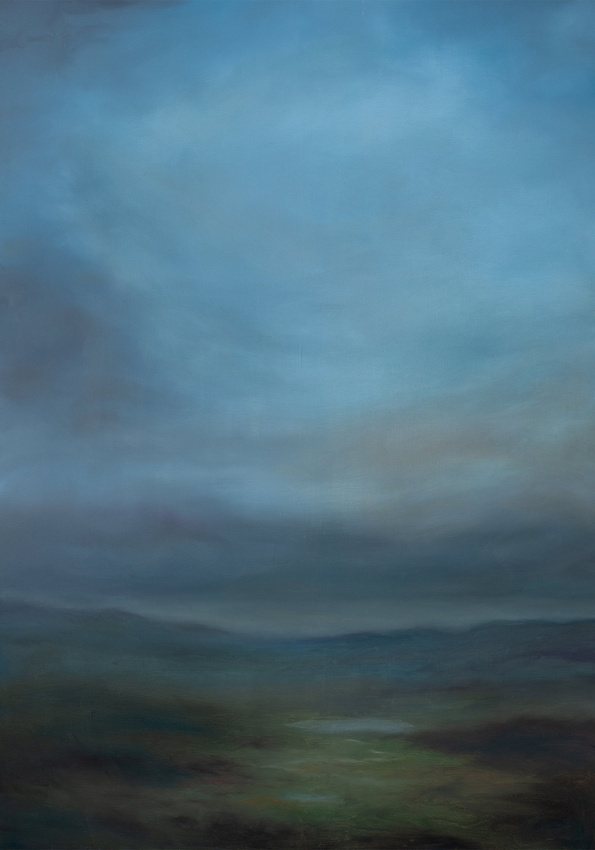 Abstract Art Framed Canvas Cloud Painting Canvas Wall Art Storm Cell ...