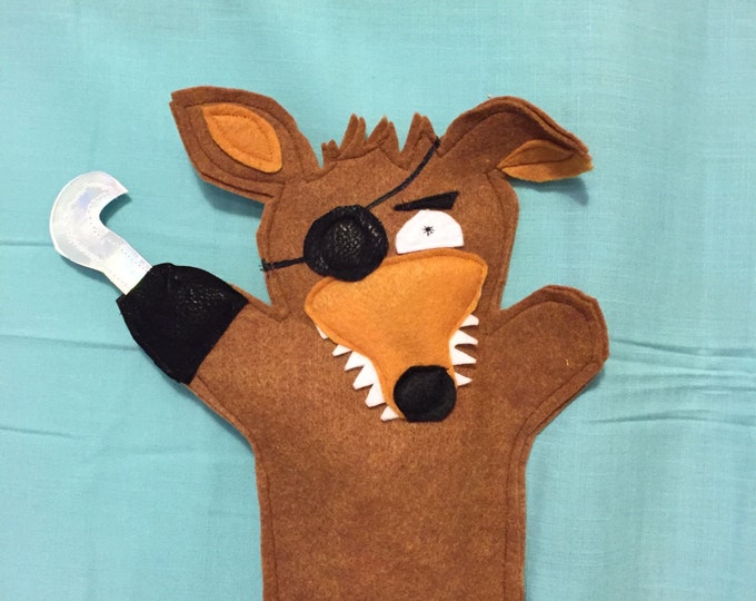 Five Nights at Freddy's Hand Puppet: Foxy - Etsy