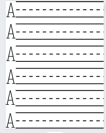 Alphabet Workbook, Handwriting, Print, Coloring Pages, Abcs, Uppercase ...